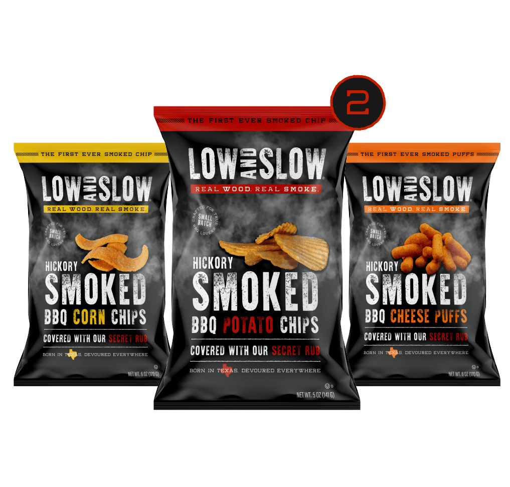 Hickory Smoked BBQ Sample Pack – Low and Slow Snacks
